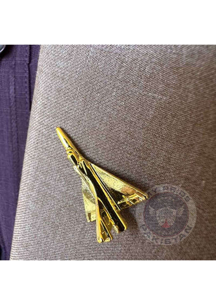 Pakistan Air Force Mirage Golden Aircraft Pin – My Pride
